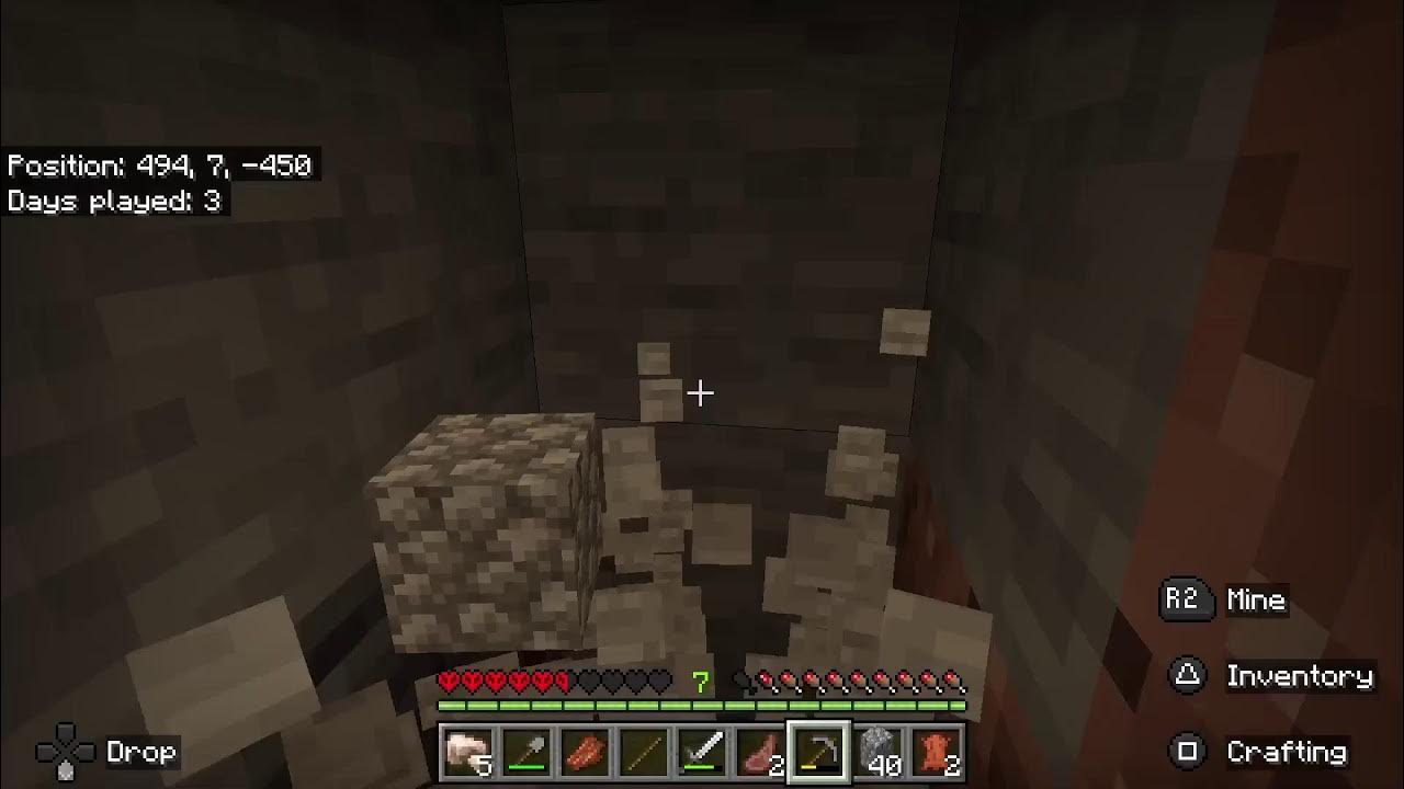 Minecraft ps5 bedrock hardcore survival part 6 - YouTube