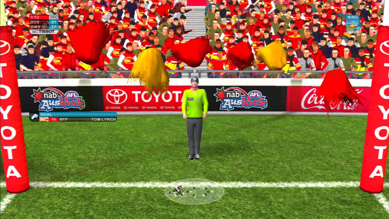 AFL Live 2 - GCS Career - Round 23 - Gold Coast vs GWS Giants - YouTube