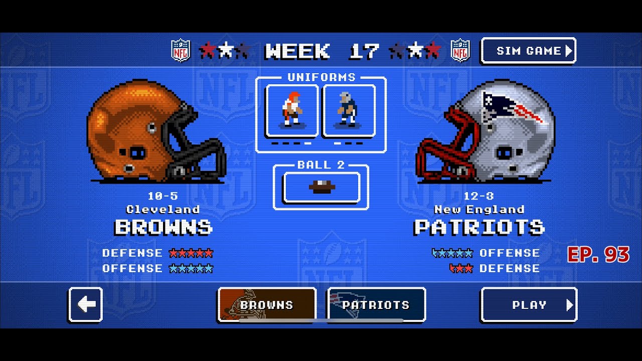 Fighting for the Number 1 seed- NFL Retro Bowl '25- ep. 93 - YouTube