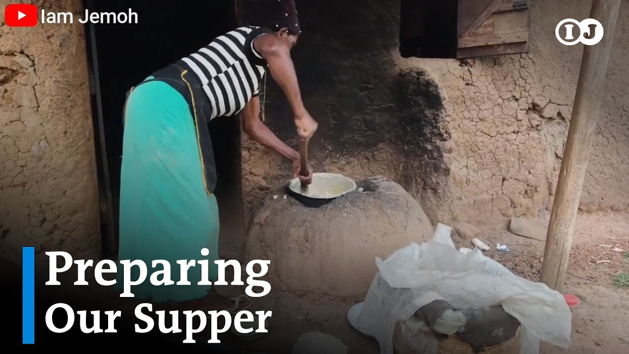 My African Village Evening Typical Routine Preparing Supper Travel