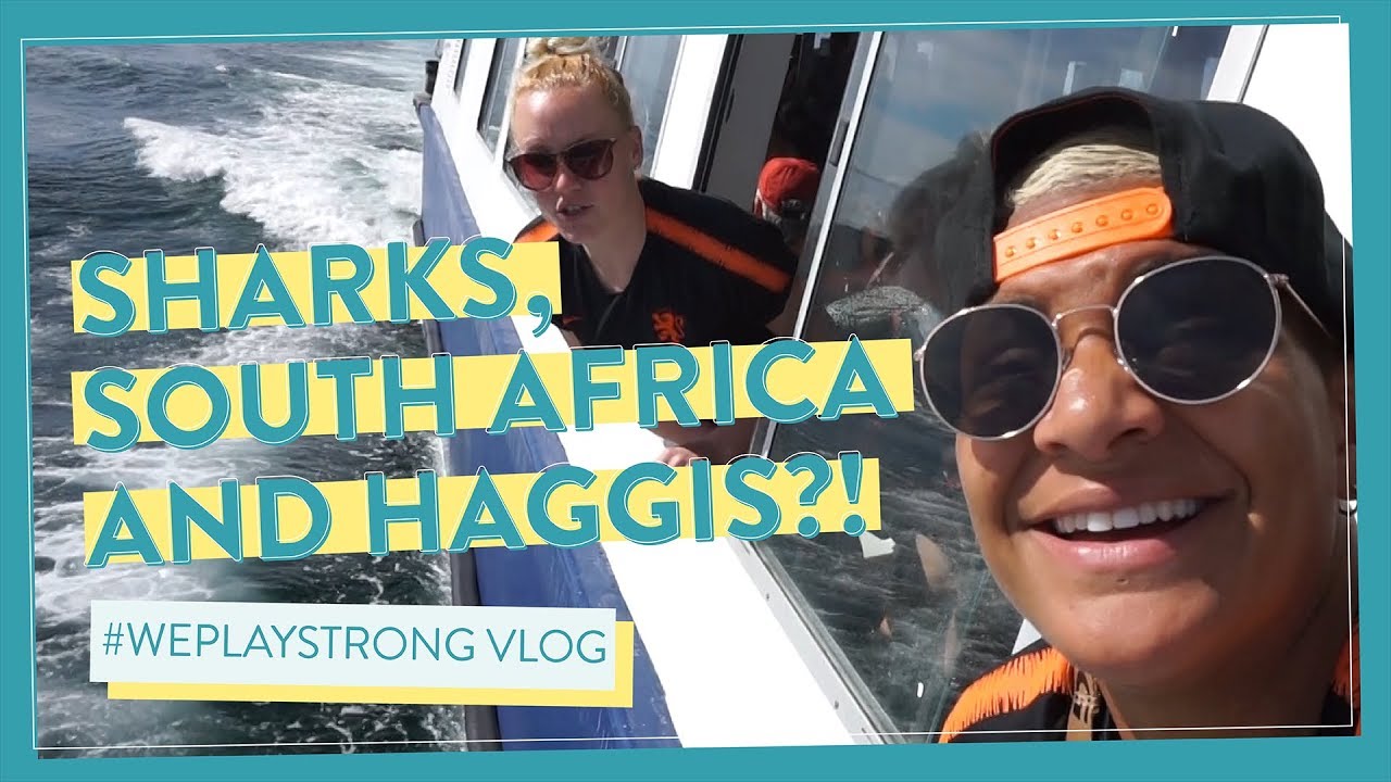 SHARK SIGHTING and a spot in the Arsenal huddle | #WePlayStrong Vlog ...