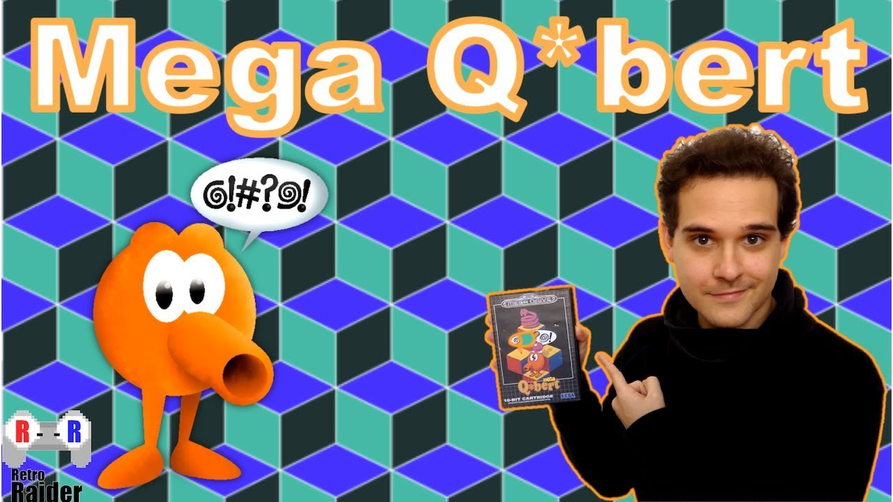 Mega Q*bert - HOMEBREW Mega Drive / Genesis - Retro Raider - YouTube