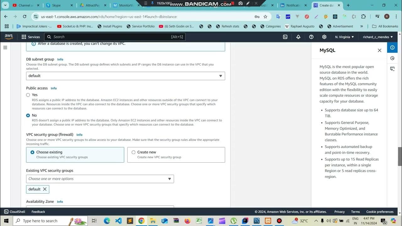 Create an RDS Database Instance on AWS Free Tier in Minutes! #aws # ...