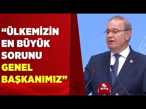CHP Sözcüsü Faik Öztrak’tan büyük gaf: Ülkemizdeki en büyük sorun genel başkanımız | A Haber