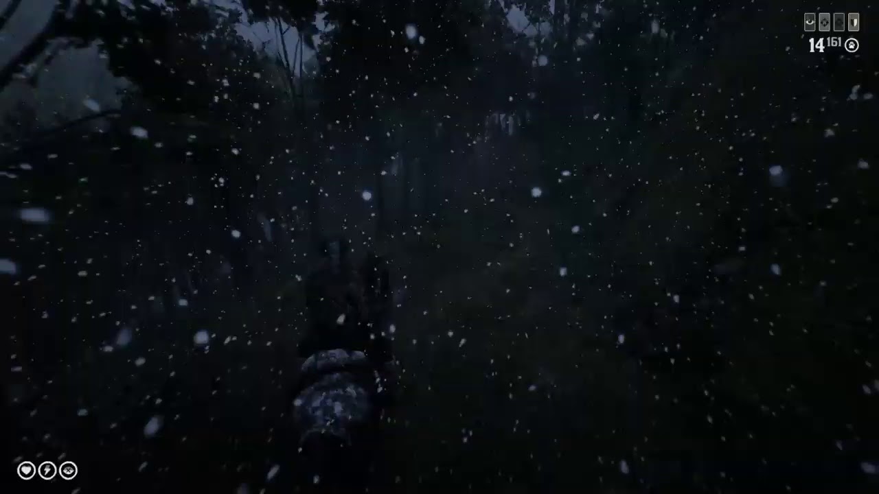 RDR2 Snow Storm Online - YouTube
