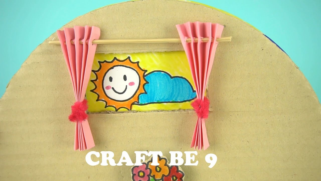 CRAFT AND FUN - How to make Easy weather whell with Cardboard/Craft ...