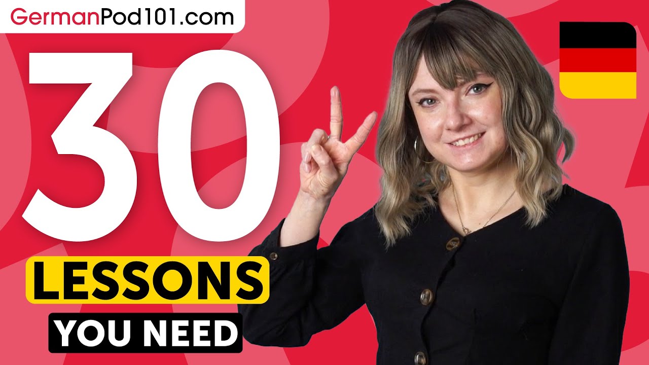 Learn German: 30 Beginner German Videos You Must Watch - YouTube