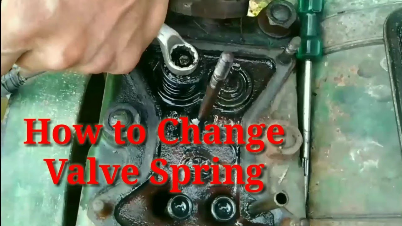 How to Removing Valve Springs - YouTube