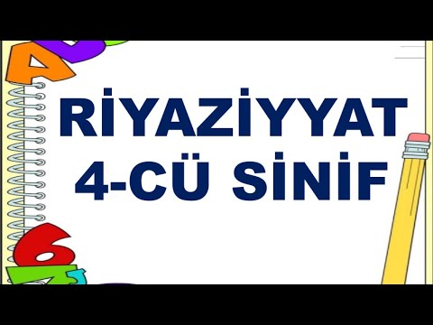 Riyaziyyat 4-cü sinif, səh.126, tapşırıq 3