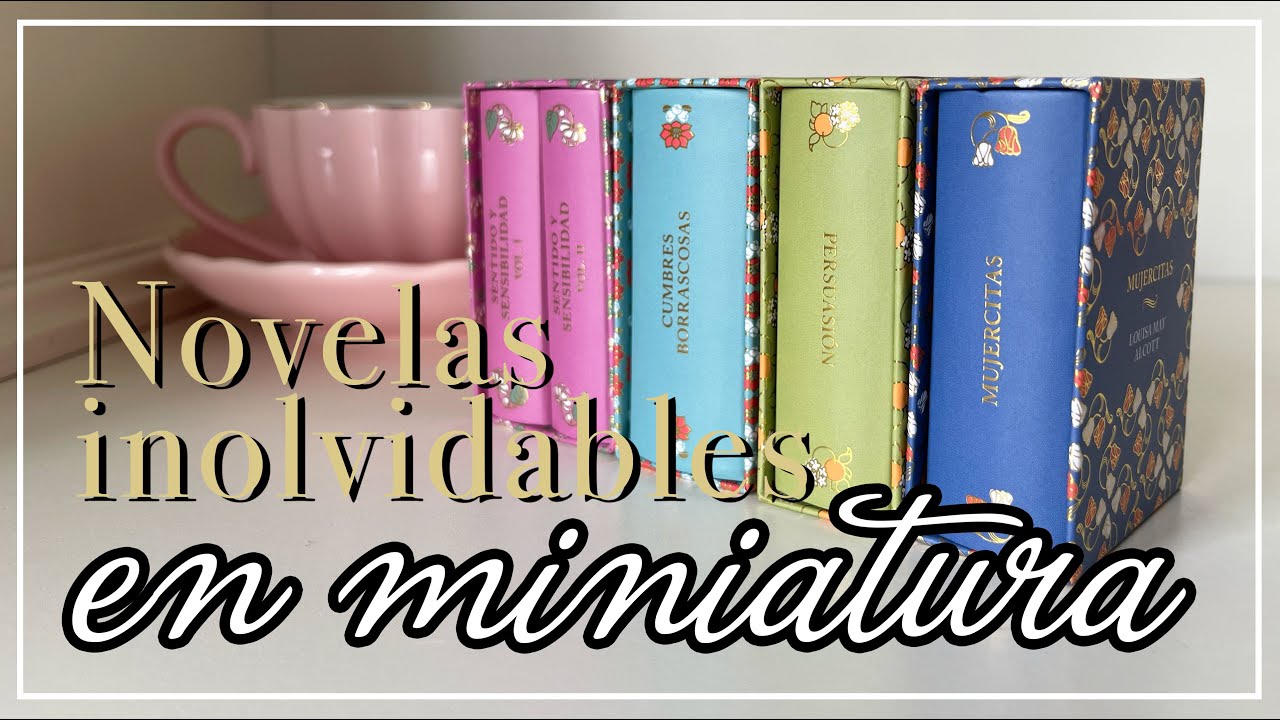 Colección Novelas inolvidables en MINIATURA 📚 por SALVAT - YouTube