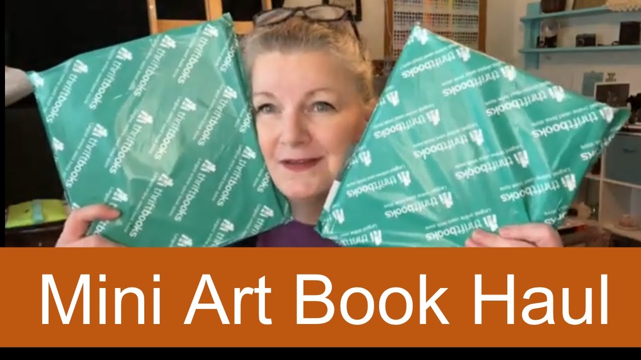 Another Mini Art Book Haul From Thriftbooks - YouTube