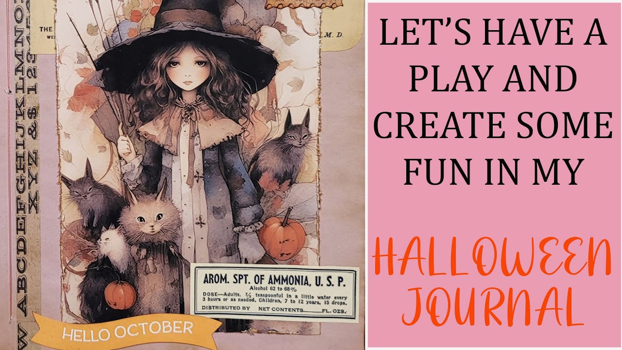 Let's Have a Play in My Halloween Journal - October Daily Journal ...