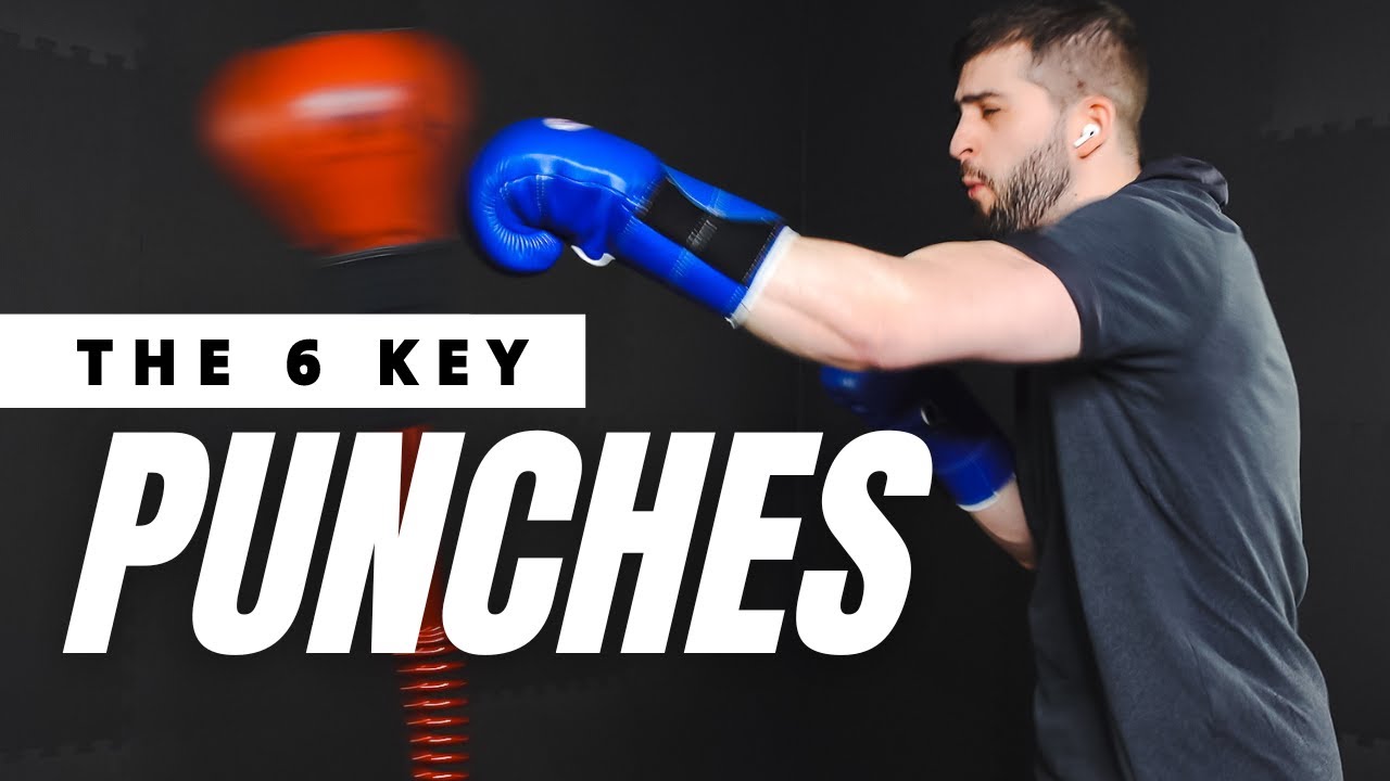 How To Land The 6 Key Boxing Punches On A Reflex Bag - YouTube