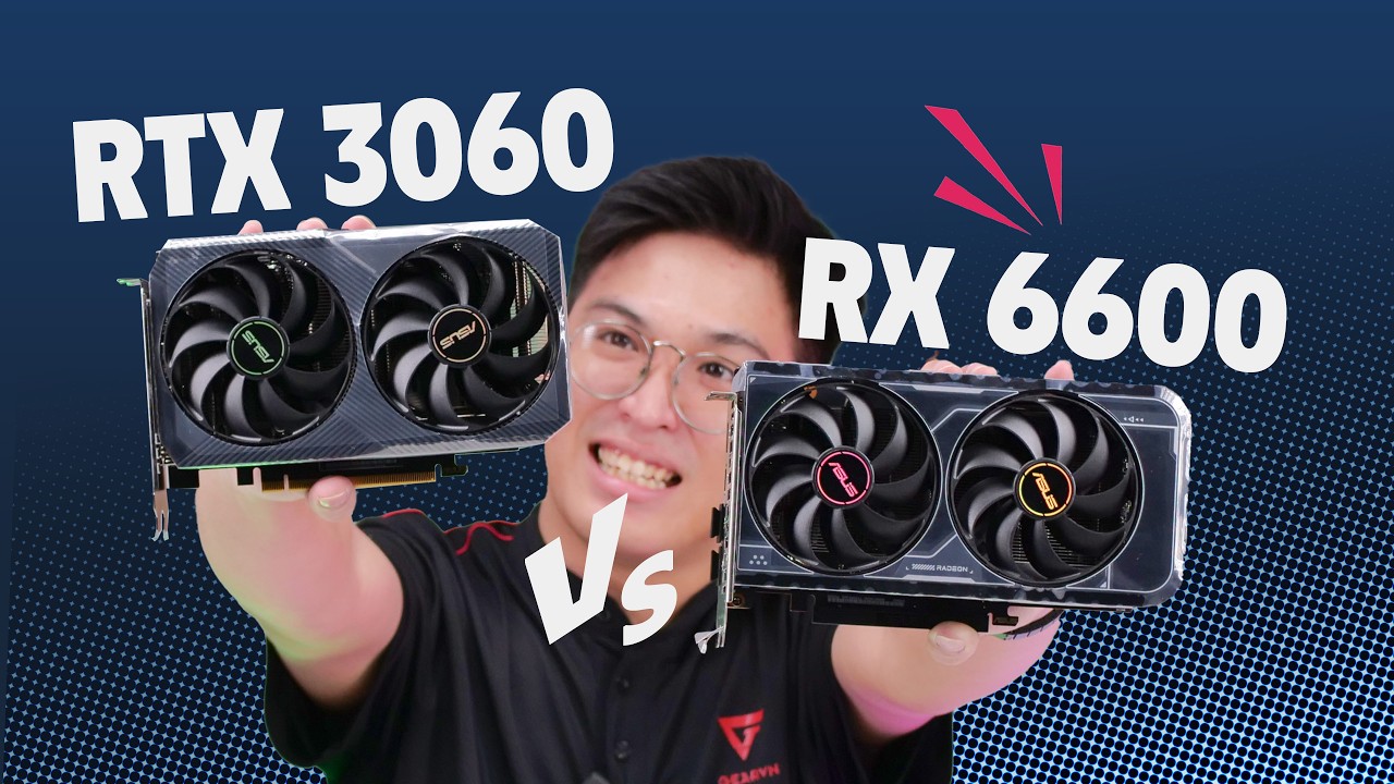ĐẠI CHIẾN VGA RTX 3060 vs RX 6600 ai mới là ông vua của dòng card quốc dân! - YouTube