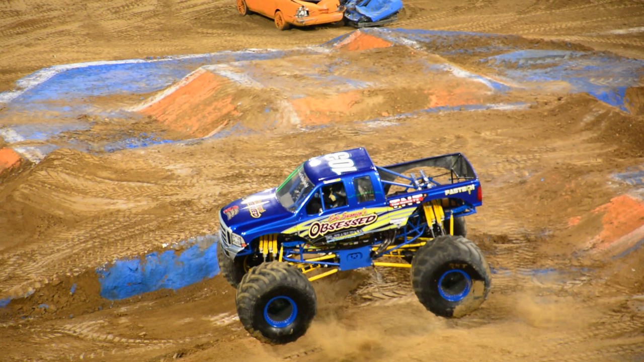 Monster Jam San Diego 2017 Obsessed Freestyle - YouTube