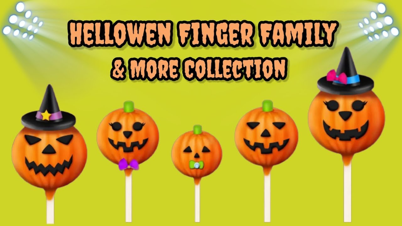 Halloween Finger Family + MORE Collection | Fun Halloween Songs and ...