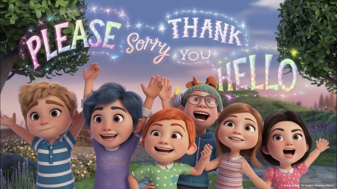 Good Manners for Kids – Magic Words! - YouTube