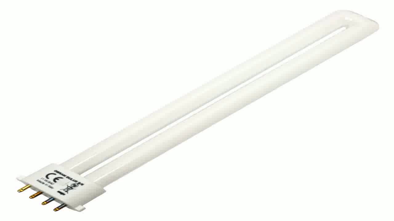 Osram 010731 18W830 Dulux L 2G11 BASE Single Tube 4 Pin Base Compact ...