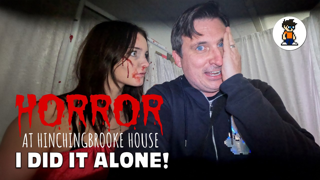 Horror at Hinchingbrooke House 2024 - I did it ALONE - Full Walkthrough ...