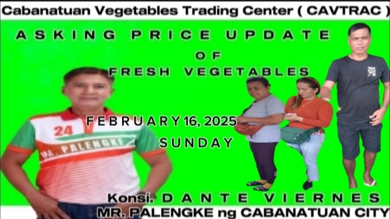 Price Update of Fresh Vegetable @ Cabanatuan Vegetables Trading Center ...