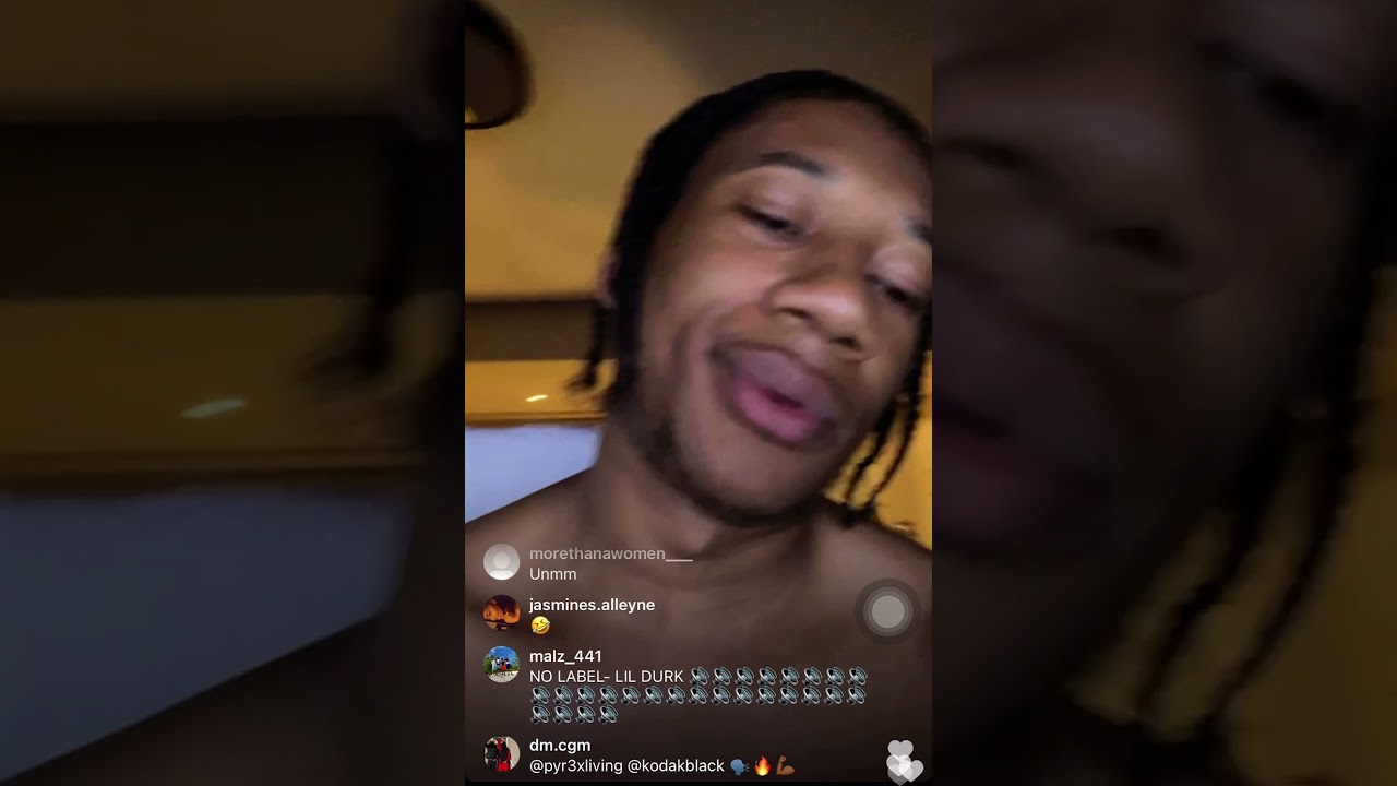 Digga D drunk & emotional on Instagram live/ singing & dancing to R&B ...