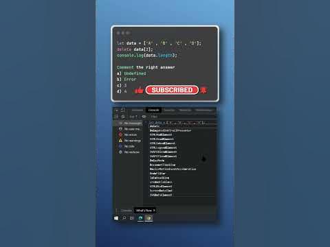 90% people fail to Answer | JavaScript Interview Question part-24 | #shorts #javascript - YouTube