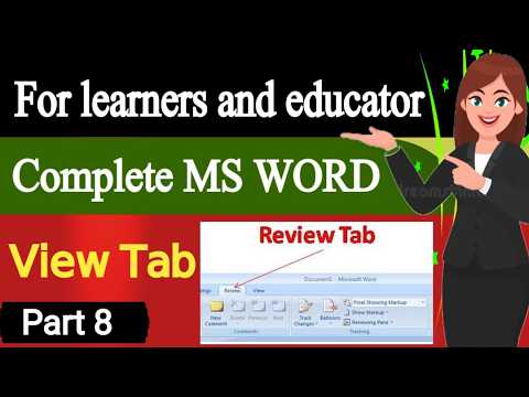 Complete Use of View Tab of MS Word 2021 | Complete MS Word 2021 Course ...