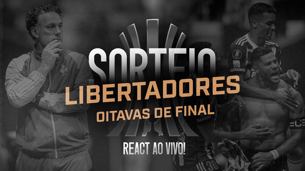 LIBERTADORES: SORTEIO das OITAVAS DE FINAL | REACT AO VIVO! 🏆🔴 - YouTube