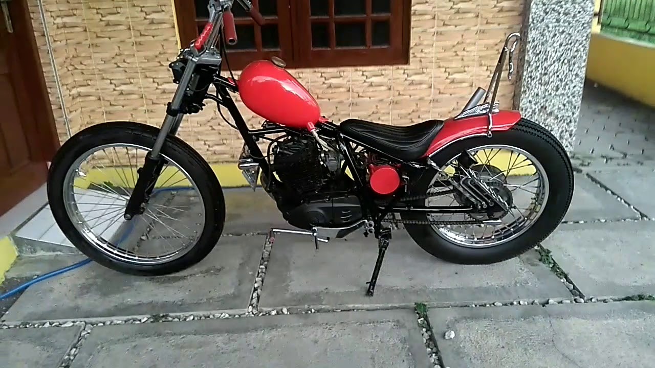 Suzuki Thunder Custom Chopper - YouTube