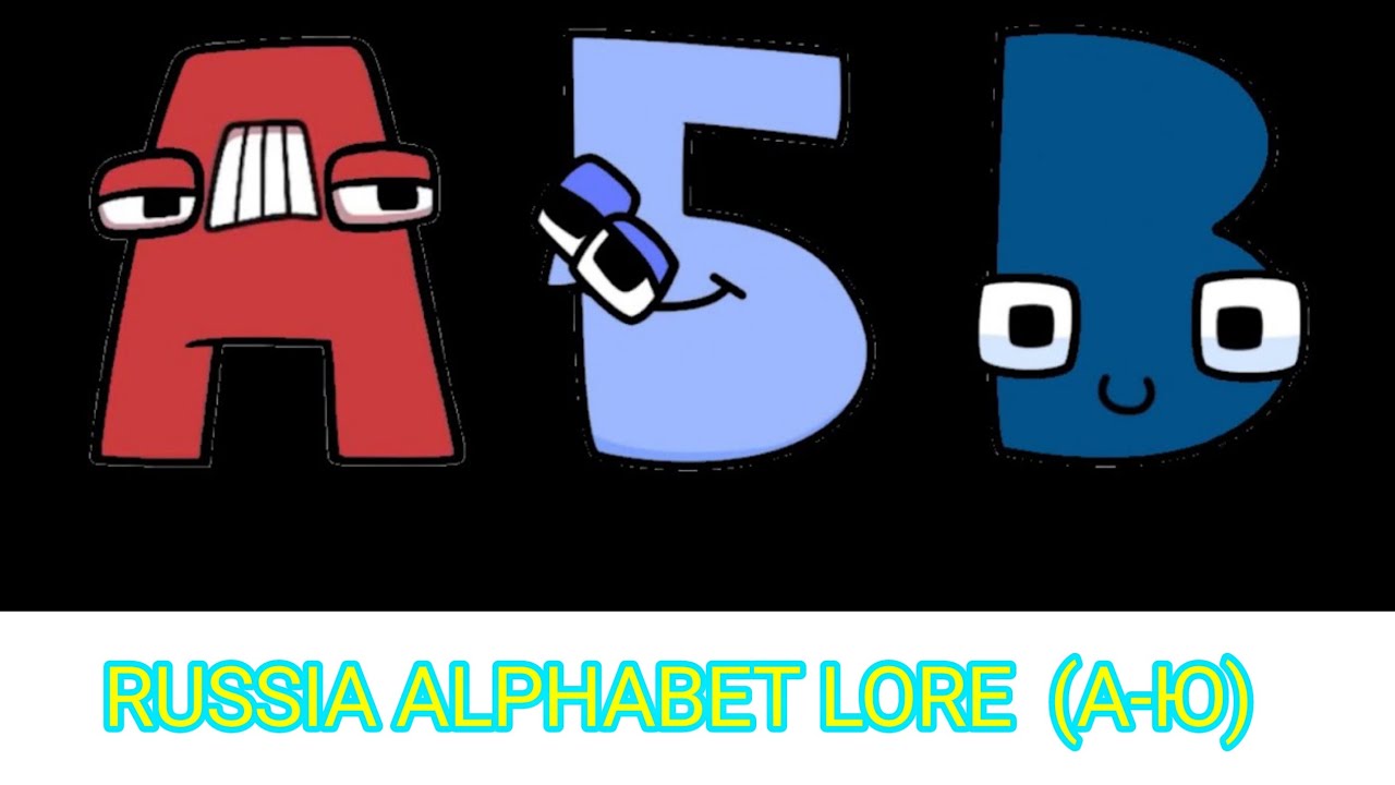 russia alphabet Lore (А-Ю) - YouTube