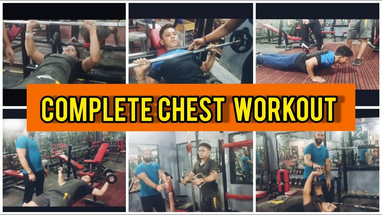Chest Workout Day 1 Monday | Focus Fitness Gym - YouTube