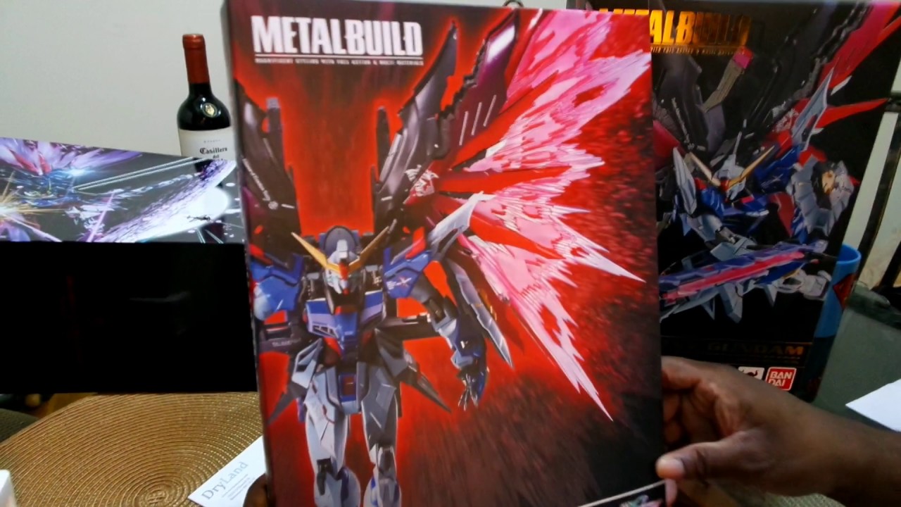 Destiny Gundam Metal Build Unboxing - YouTube