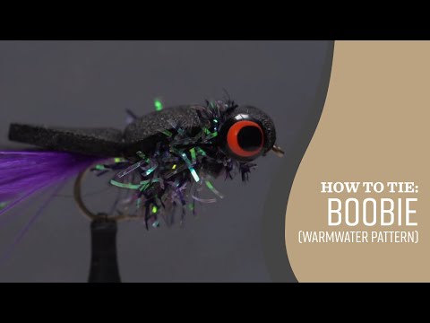 How to Tie Flies: Boobie (Warmwater Pattern) - YouTube