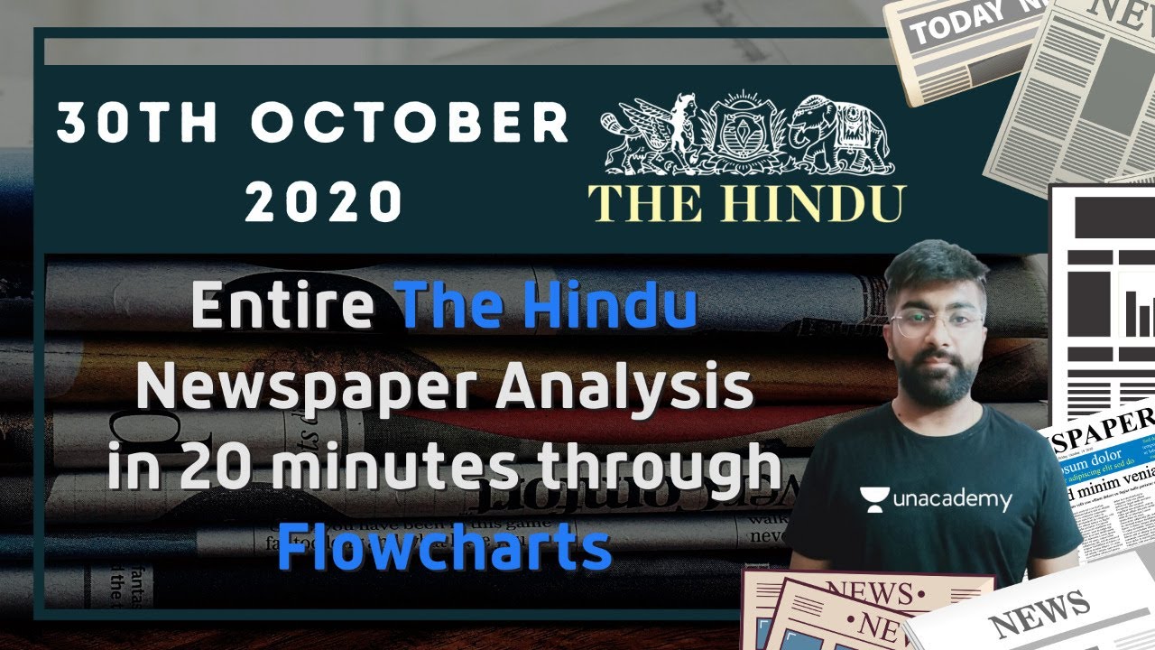 30th October | Entire The Hindu Newspaper Analysis In 20 minutes ...