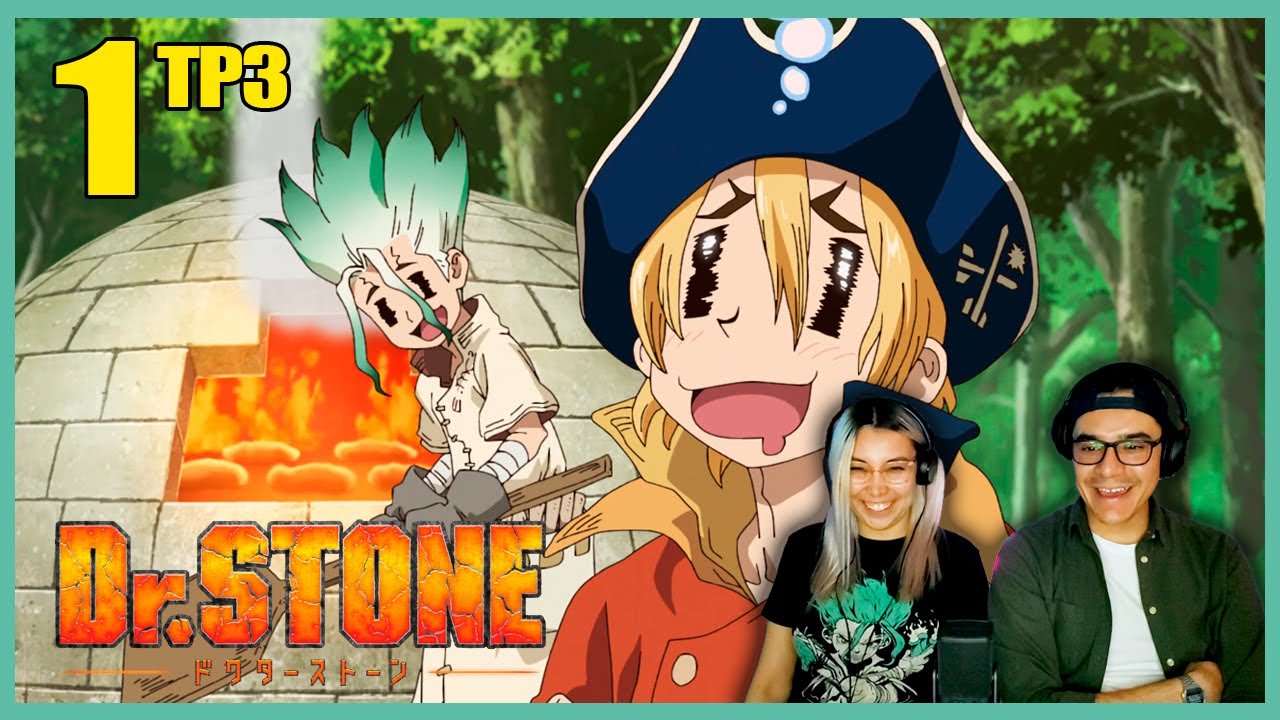 NECESITAMOS PROVICIONES!!🥖🍞| DR. STONE | Cap 1| Tp 3 | REACCIÓN - YouTube