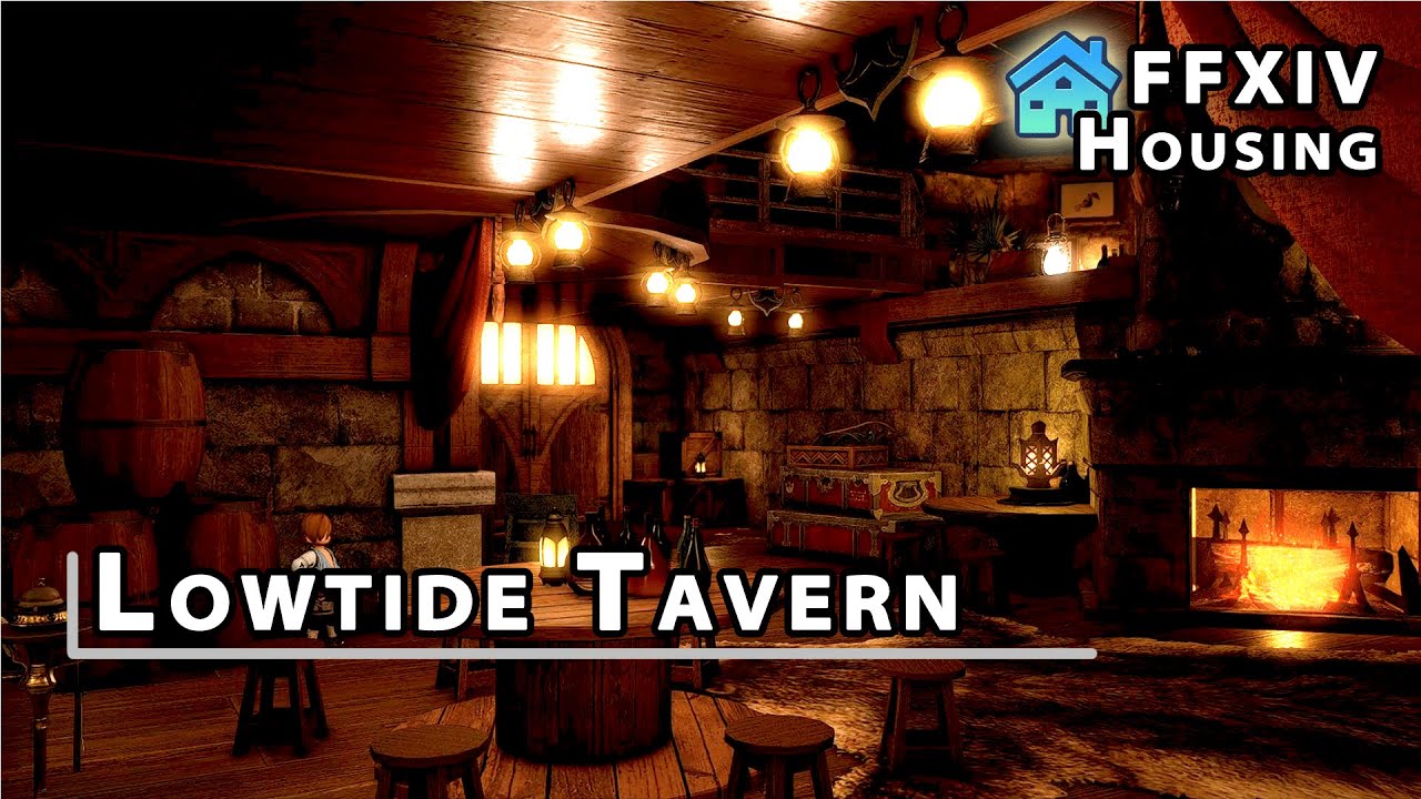 FFXIV Housing | [M] Lowtide Tavern - YouTube