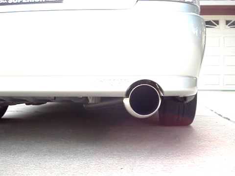 2001 Lexus IS300 HKS Dragger 2 Exhaust w/ Resonator Delete - YouTube