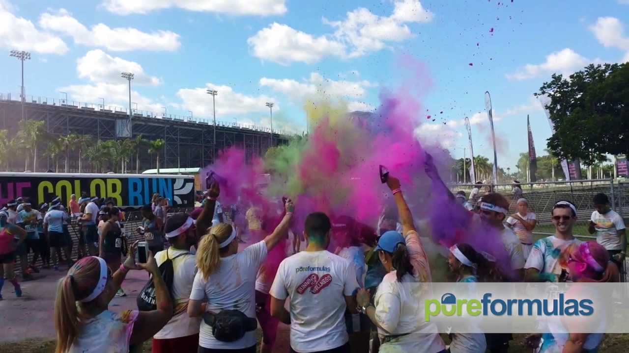 Pureformulas presents "Color Run Miami 2013" - YouTube