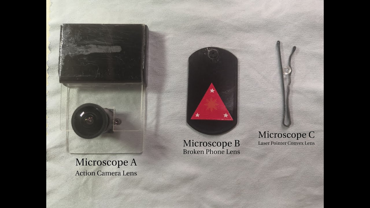 Three Improvised (DIY) Microscopes - YouTube