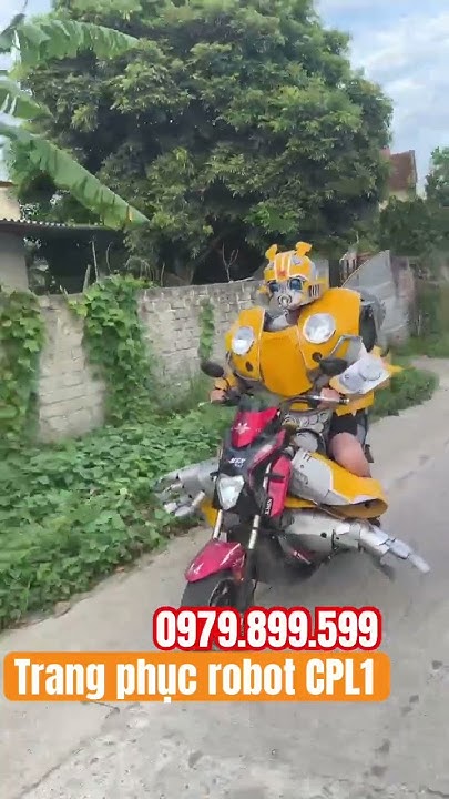 biểu diễn biến hình Robot CPL1 kinh nghiệm 5 năm #robotCPL1 #xemay #robot #CPL1 #trangphuc # ...