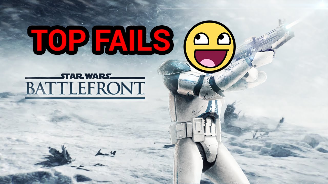 [Star Wars : Battlefront] Top 8 best fails - YouTube