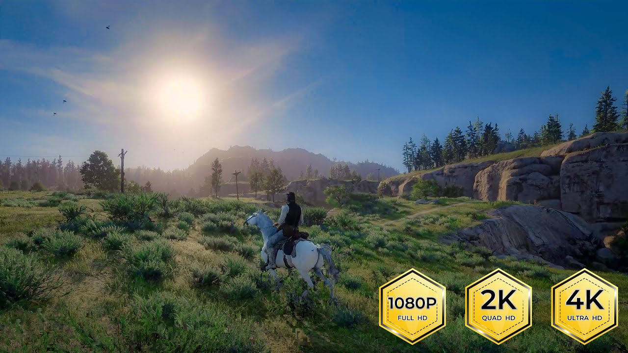 Red Dead Redemption 2 IMMERSIVE Graphic 4K 2K & FULL HD in 2024 - RTX ...