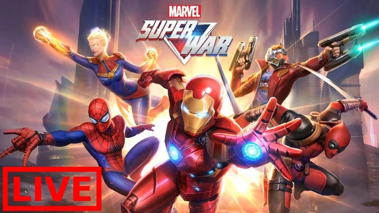 🔴 LIVE LAG2 PUSH RANK SOLO MARVEL SUPER WAR INDONESIA MAX GRAPHIC ...