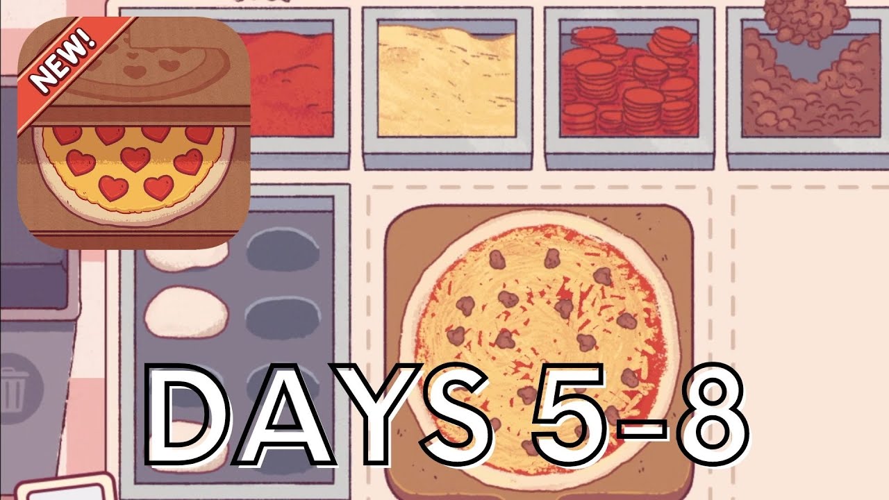 Good Pizza Great Pizza 🍕 Days 5-8 👩🏼‍🍳 No Commentary Gameplay (iOS ...