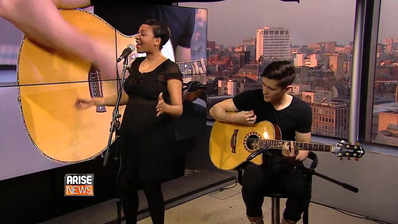 Soul singer Terri Walker performing a song from her album Entitled ...