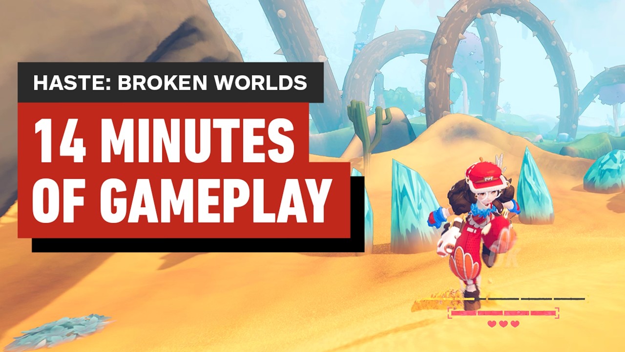 14 Minutes of HASTE: Broken Worlds Demo Gameplay - A High-Speed ...