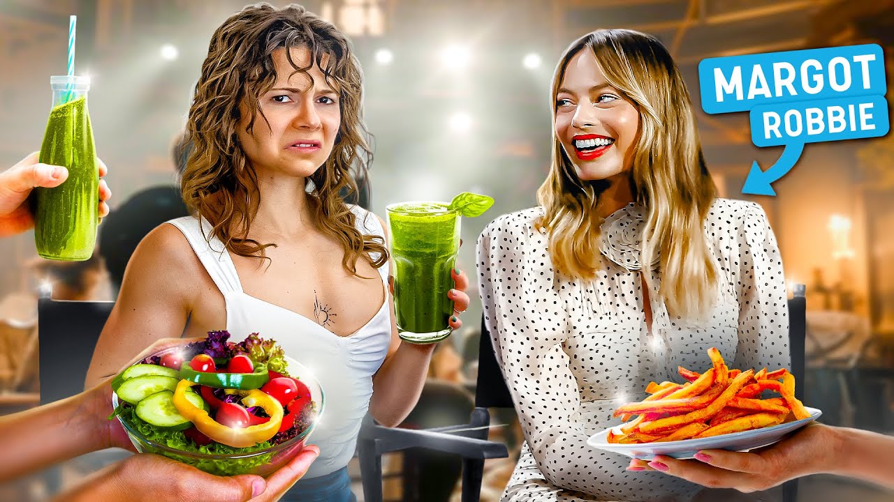 JE MANGE COMME MARGOT ROBBIE PENDANT 24H ! (la diète d'une Barbie ...