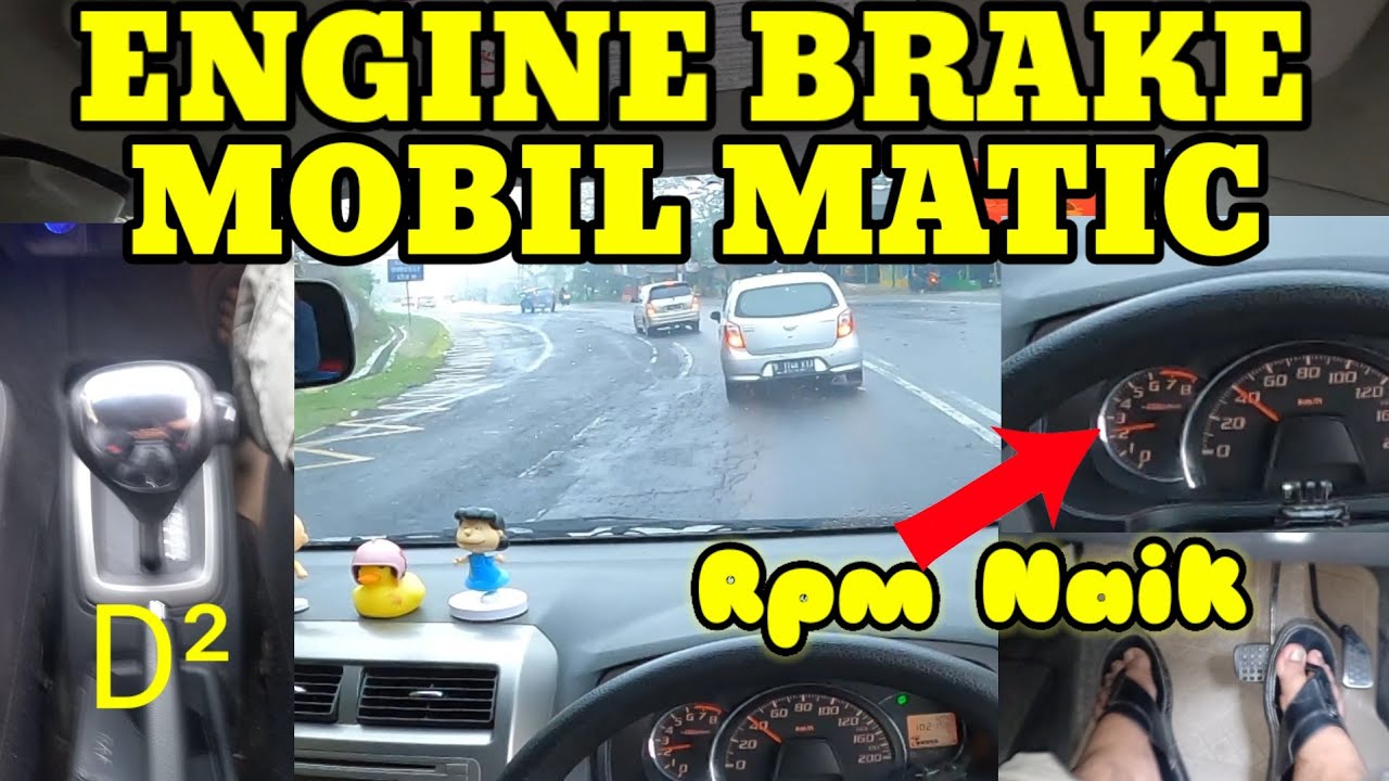 ENGINE BRAKE MOBIL MATIC - YouTube