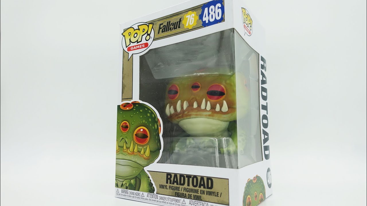 Fallout 76 - Radtoad Funko Pop - YouTube