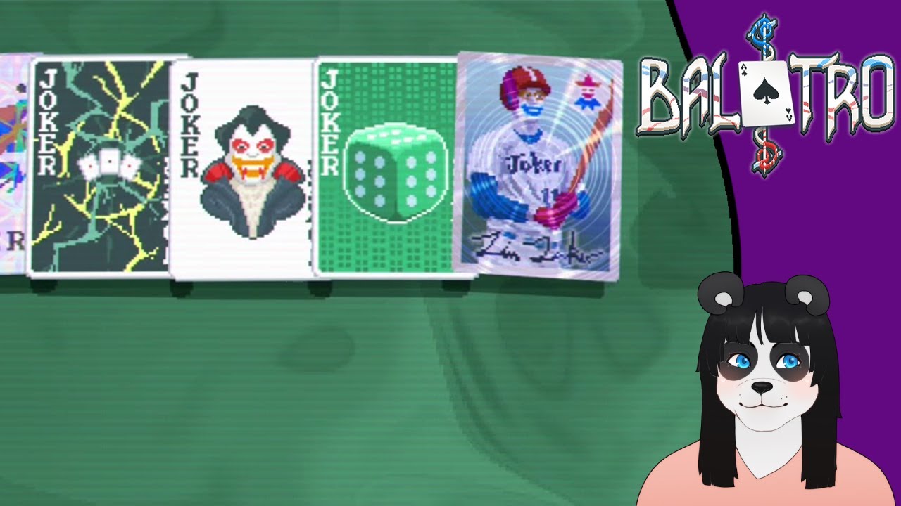 My baseball card collection (Balatro) - YouTube